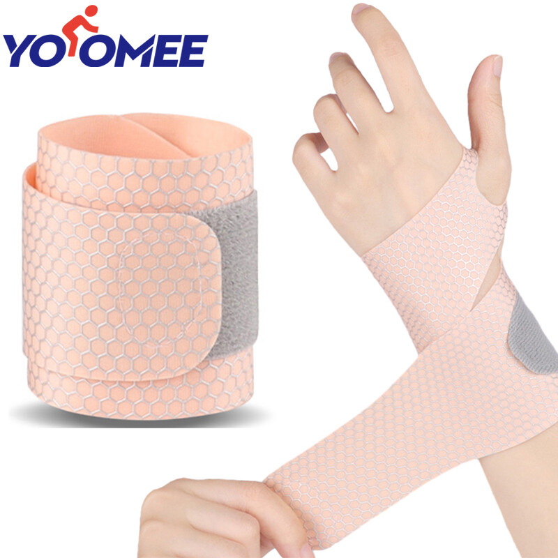 Yoomee สายรัดข้อมือสายรัดข้อมือปรับได้1ชิ้น,ที่ป้องกันกระดูกข้อมือสาย ...
