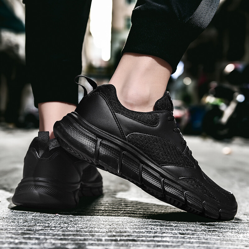 large size shoes black shoes men Plus size shoes 45 46 47 48 plus size ...