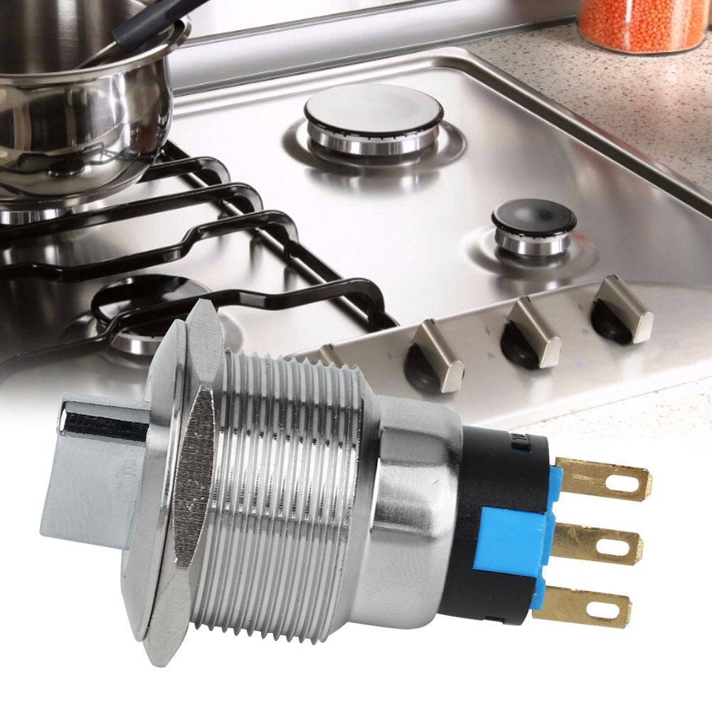 19mm Stainless Steel Rotate Change Over Knob Switch Waterproof IP67 ...