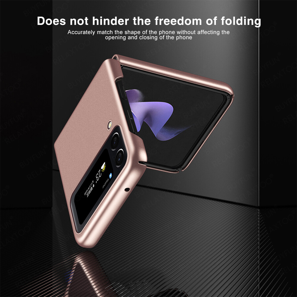 Samsung Z Flip 4พับ4กันกระแทกฝาครอบด้านล่างโทรศัพท์ความปลอดภัย ...