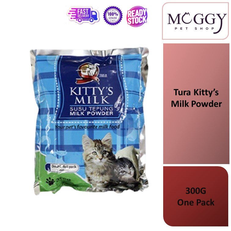 Tura Kitty's Milk Powder / Susu Tepung - 300g pack / 20g x 12 sachets ...