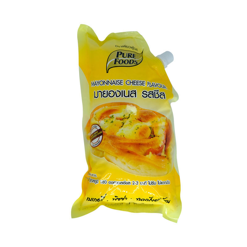 สินค้ามาใหม่! เพียวฟู้ดส์ มายองเนสรสชีส 920 กรัม Purefoods Mayonnaise ...