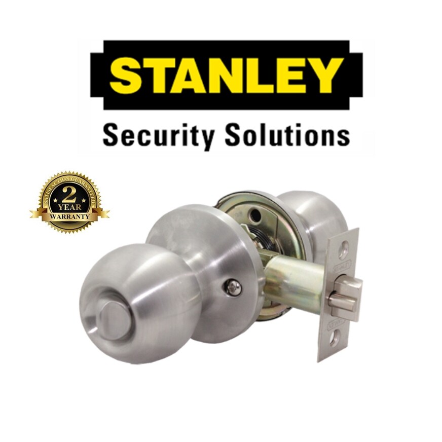 STANLEY PREMIUM SERIES TUBULAR LOCK SET S835884 STAINLESS STEEL | Lazada