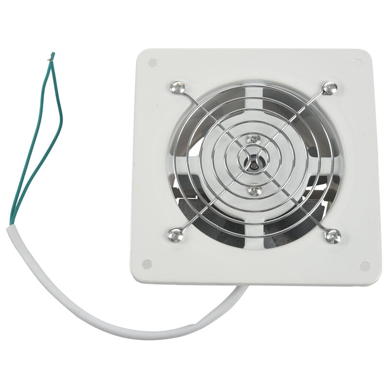 4 Inch 20W 220V High Speed Exhaust Fan Toilet Kitchen Bathroom Hanging ...