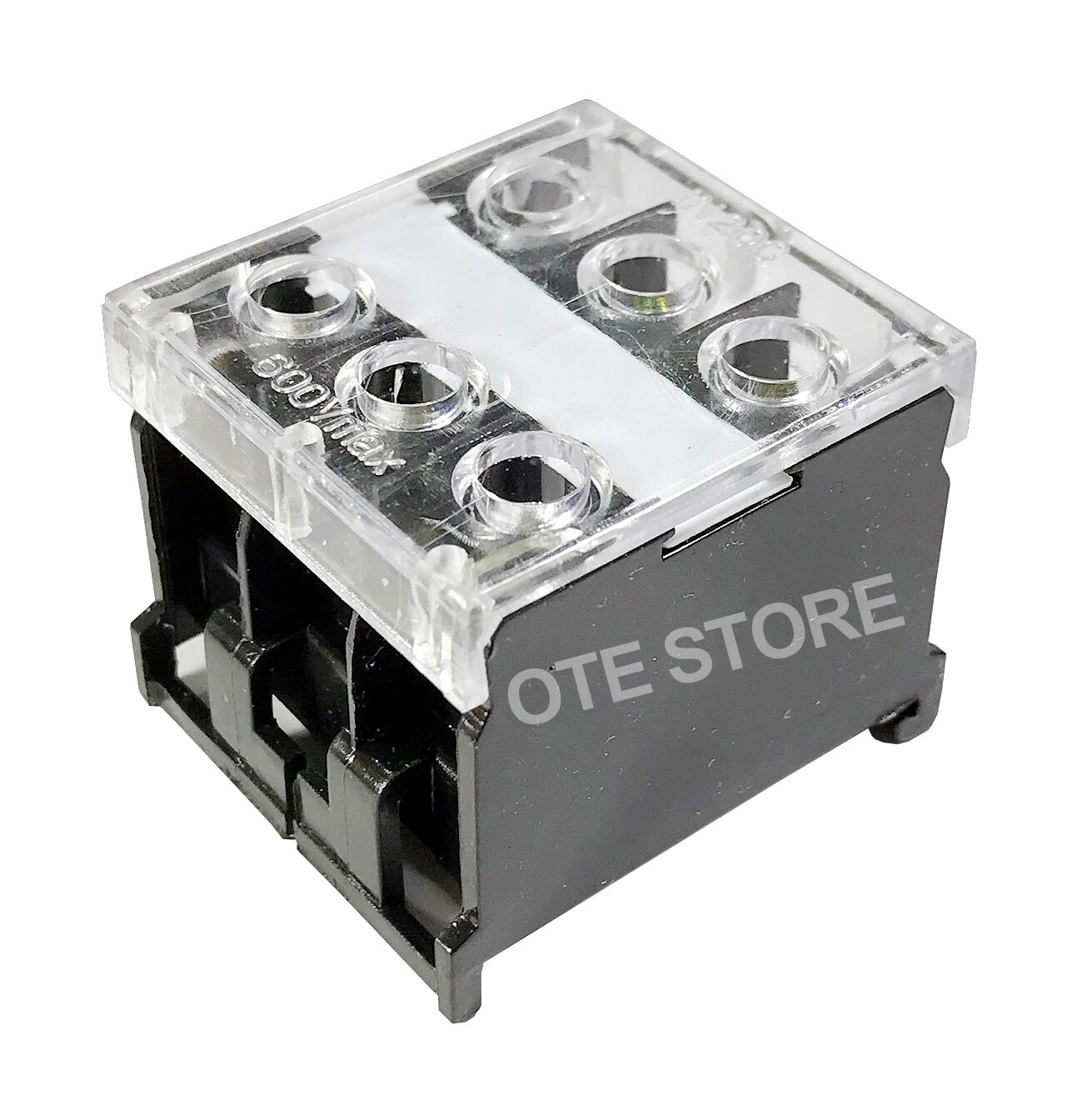 IN20SBK + IN20C 30A 3POLE DIN RAIL TERMINAL BLOCK WITH COVER | Lazada