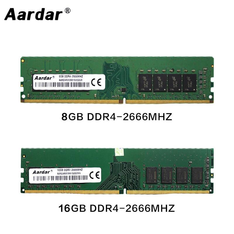 【4GB 2400MHz】ZZOOI Desktop memoria ram ddr4 4gb 8gb 16gb 2666MHz ...