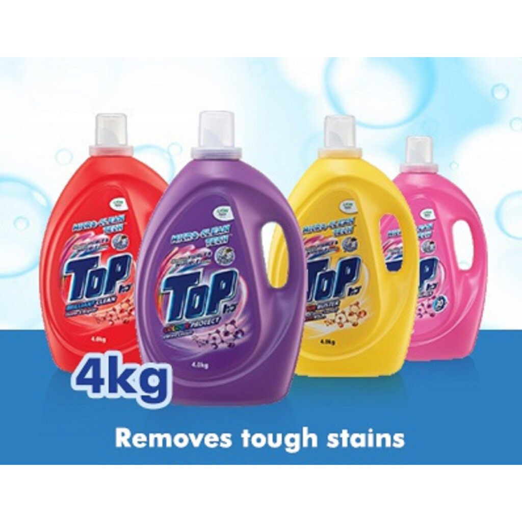 Top Liquid Detergent (3.6kg-3.8kg) - 4 Variants | Lazada