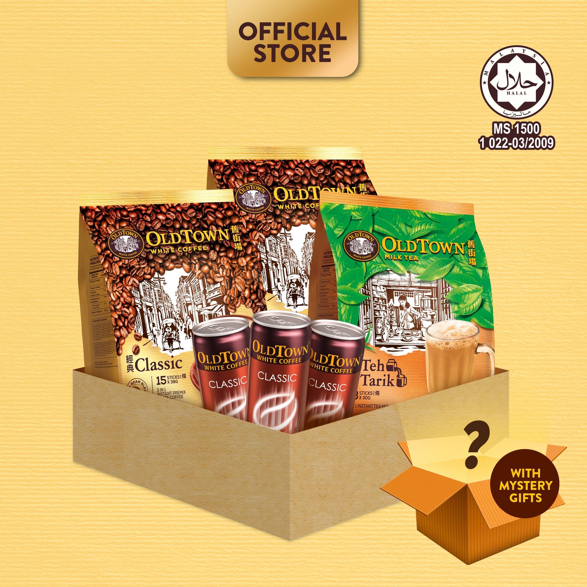 (ONLINE EXCLUSIVE) OLDTOWN White Coffee Classic Bundle [HALAL] | Lazada