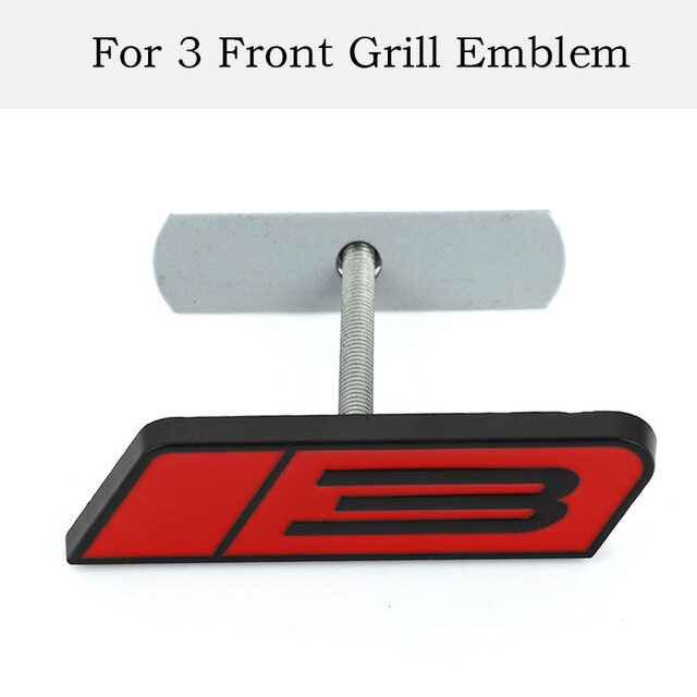 For Ford Mustang ROUSH stage 3 logo Front grille emblem Rear trunk ...