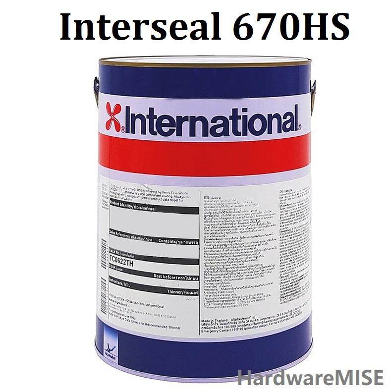 Interseal 670HS Epoxy Primer EGA236-Grey Marine Coating International ...