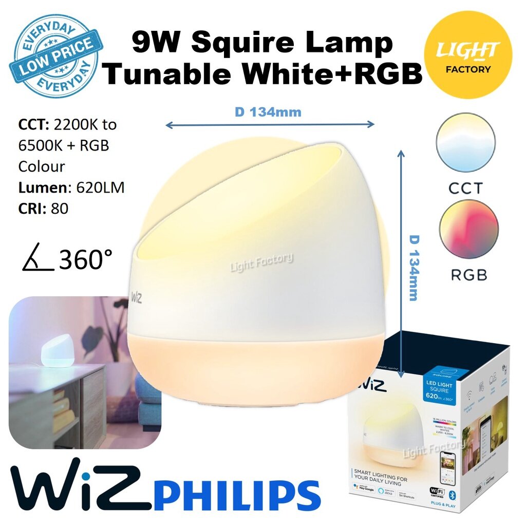 PHILIPS Wiz Tunable White | 3 Color Smart Bulb E27 E14 GU10 LED Bulb Downlight Ceiling Lamp Plug ...
