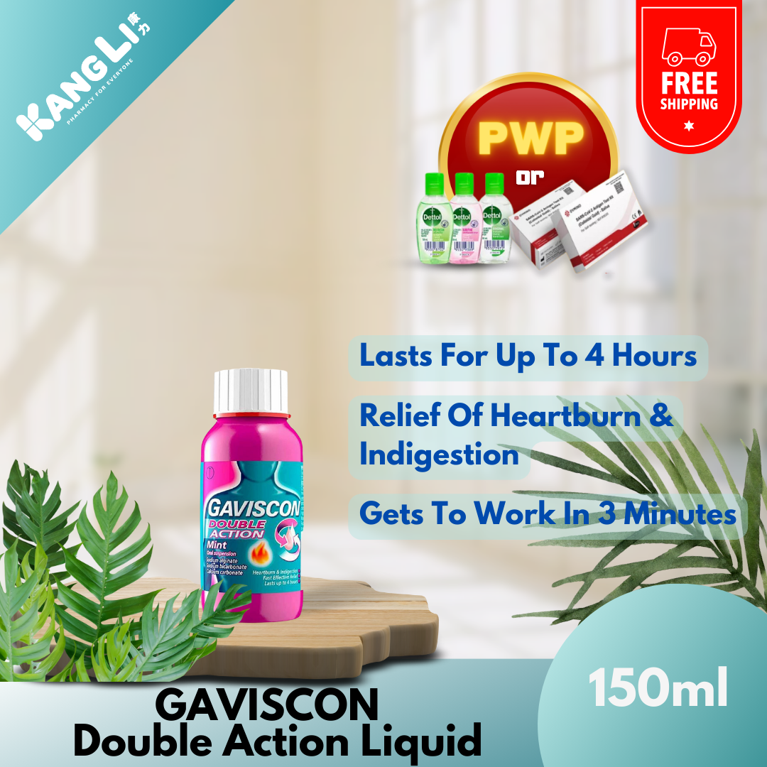 Gaviscon Double Action Liquid 150mL | Lazada