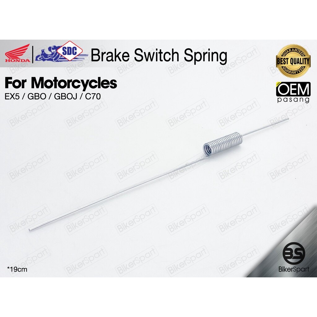 *19CM* Honda EX5 / GBO / GBOJ / C70 Brake Switch Spring / Bulat Petak ...