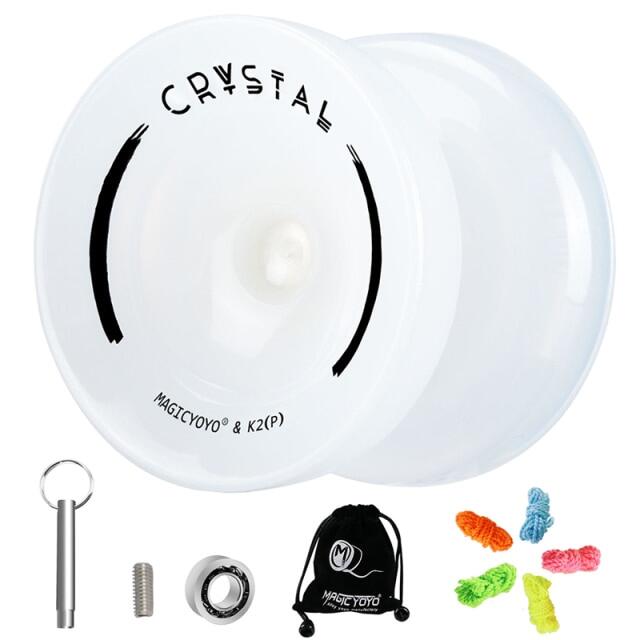 MAGICYOYO K2 CRYSTAL Yoyo , Dual Purpose Responsive Yo-Yo for Beginner ...