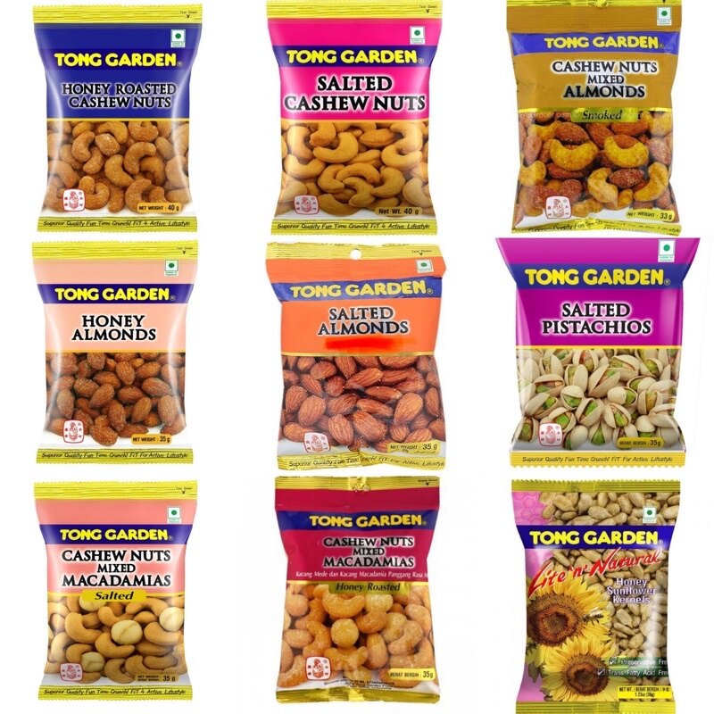 Tong Garden Nuts 35g - 55g (Assorted) | Lazada