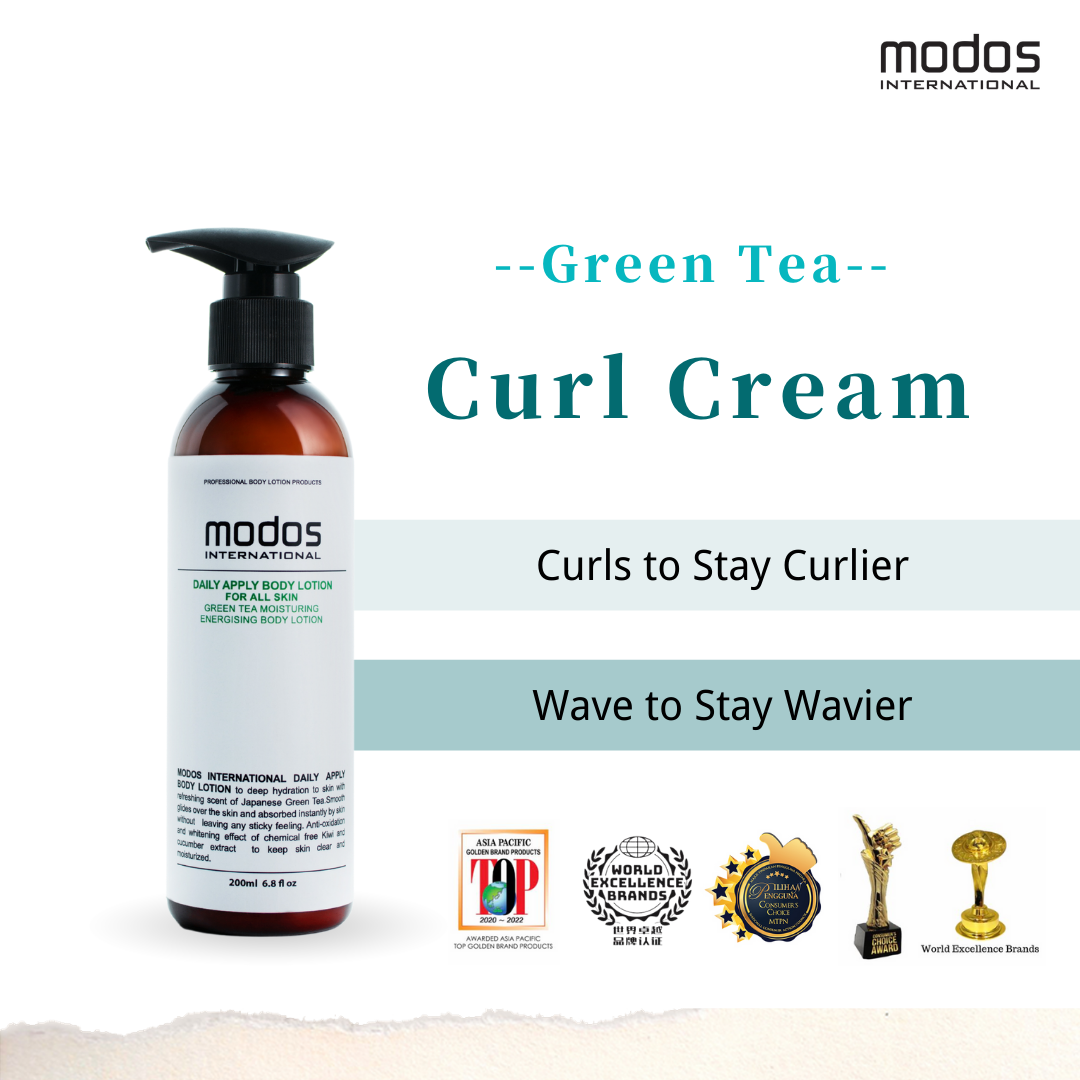 Modos Green Tea Curl Cream 200ml | Lazada