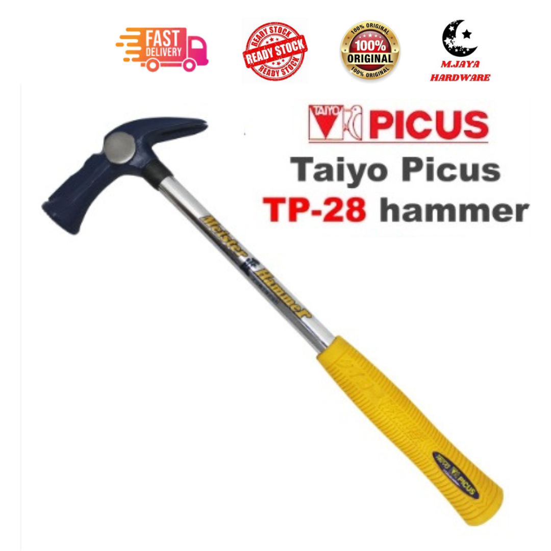 [100% Ori] TAIYO PICUS HIGH QUALITY JAPAN MAGNETIC CLAW HAMMER / HAMMER ...