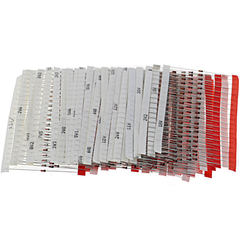 600pcs 20pcs Each Value 2V - 39V 30 Values 1/2W 0.5W Zener Diode ...