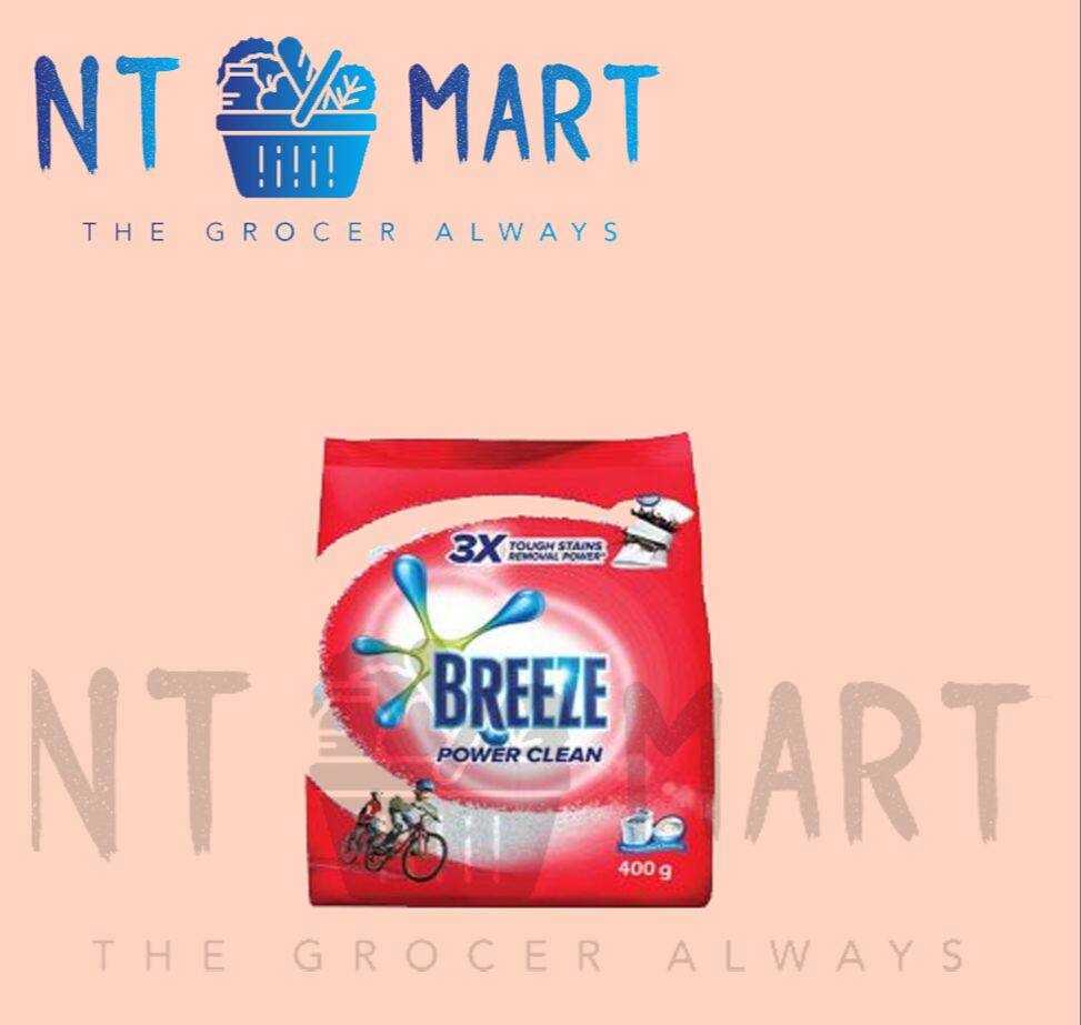 BREEZE Powder Detergent 400g-750g | Lazada