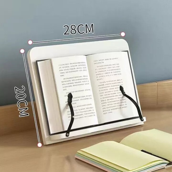 Adjustable Portable Wooden Reading Stand Book Holder Support Document ...