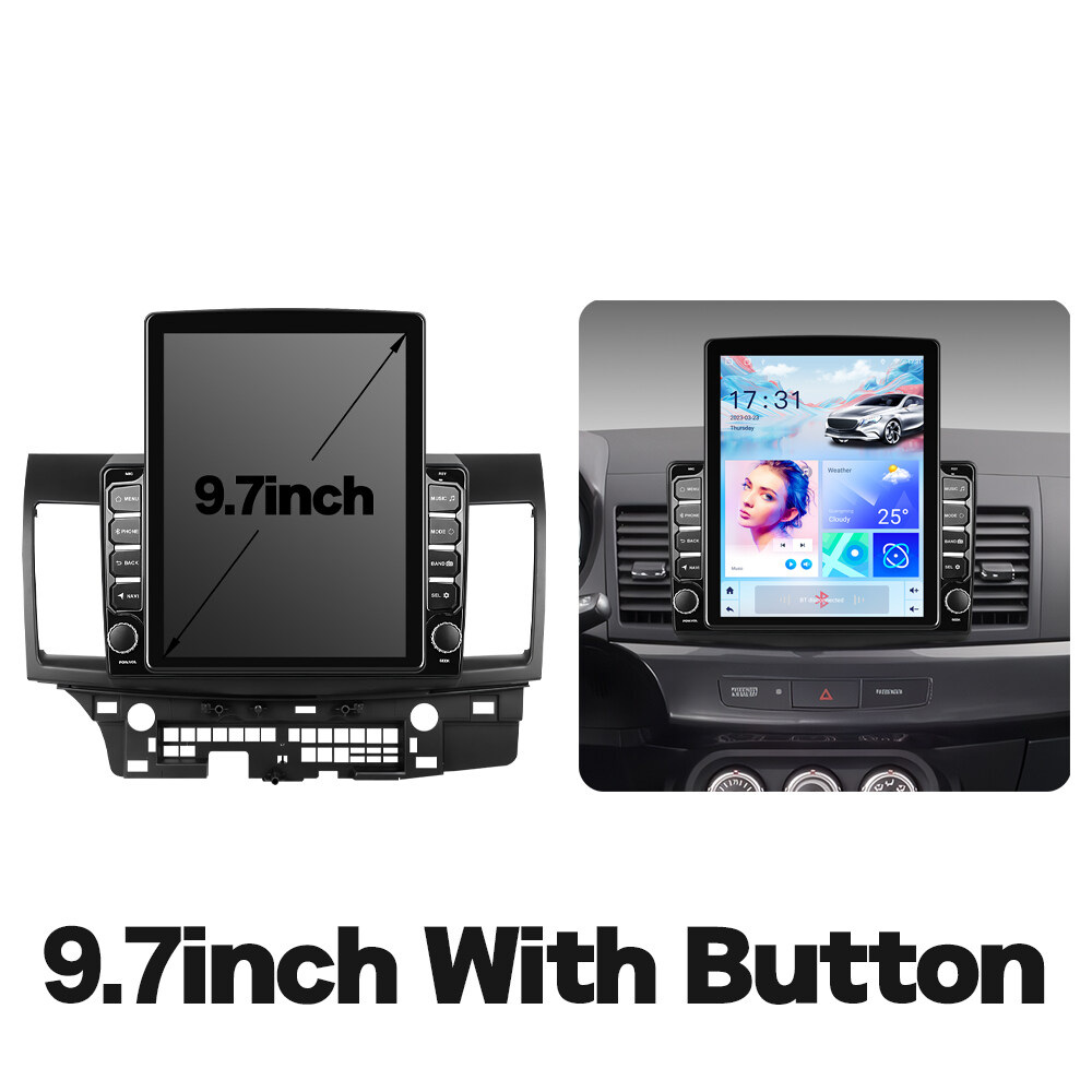 TopSonic 9.7inch Android 8Core IPS Vertical Screen Car Raido Audio ...