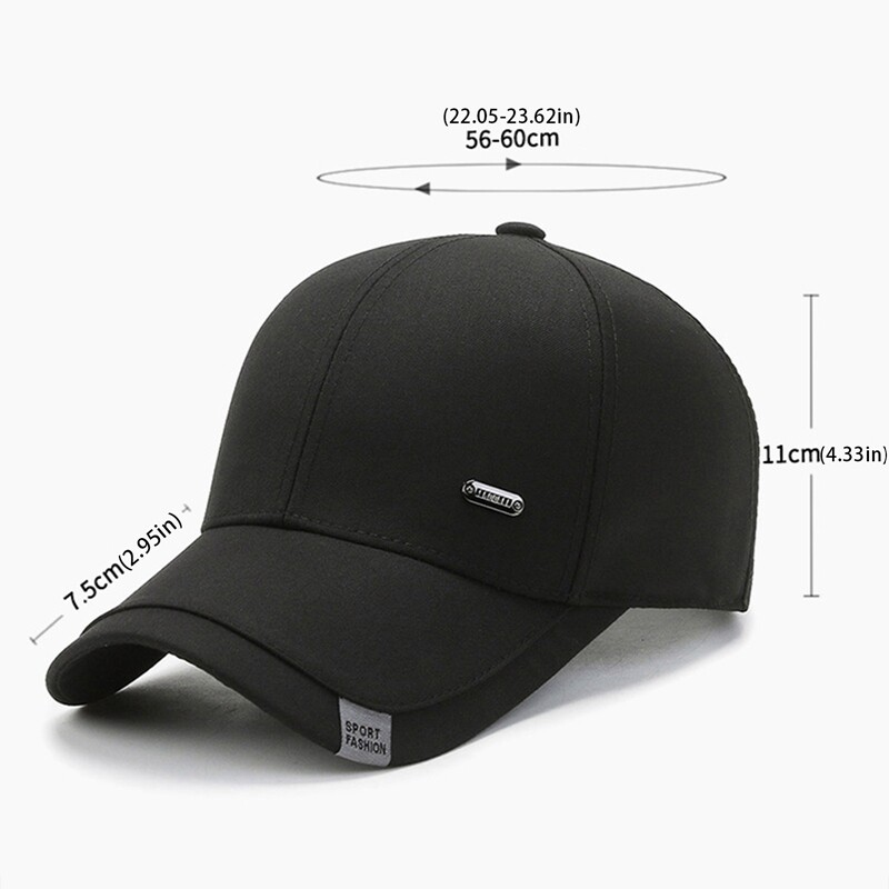 1ชิ้นฤดูร้อนวินเทจปรับหมวกเบสบอลแห้งเร็วกันน้ำกีฬาหมวกยอดแหลมอาทิตย์ ...
