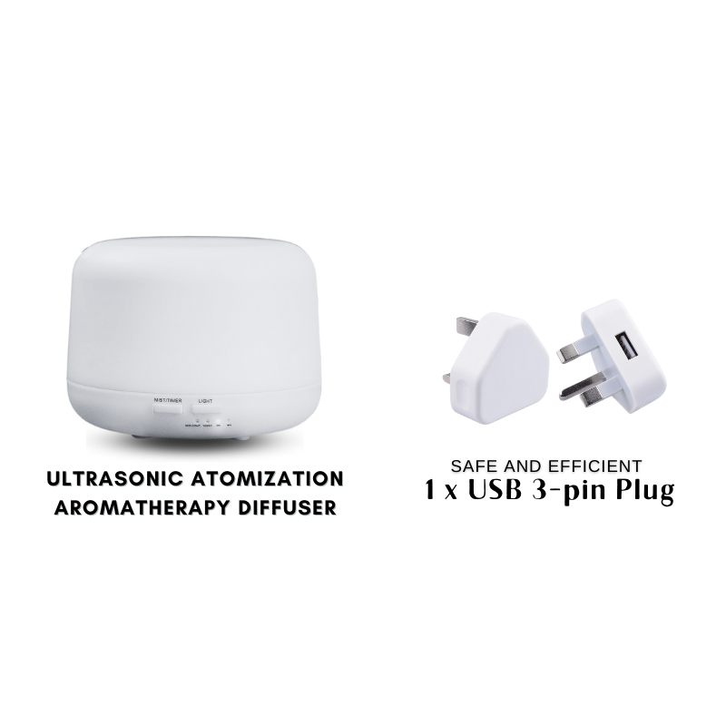 InOut09 Ultrasonic Diffuser Air Humidifier MUJI 300ML Aroma Diffuser ...