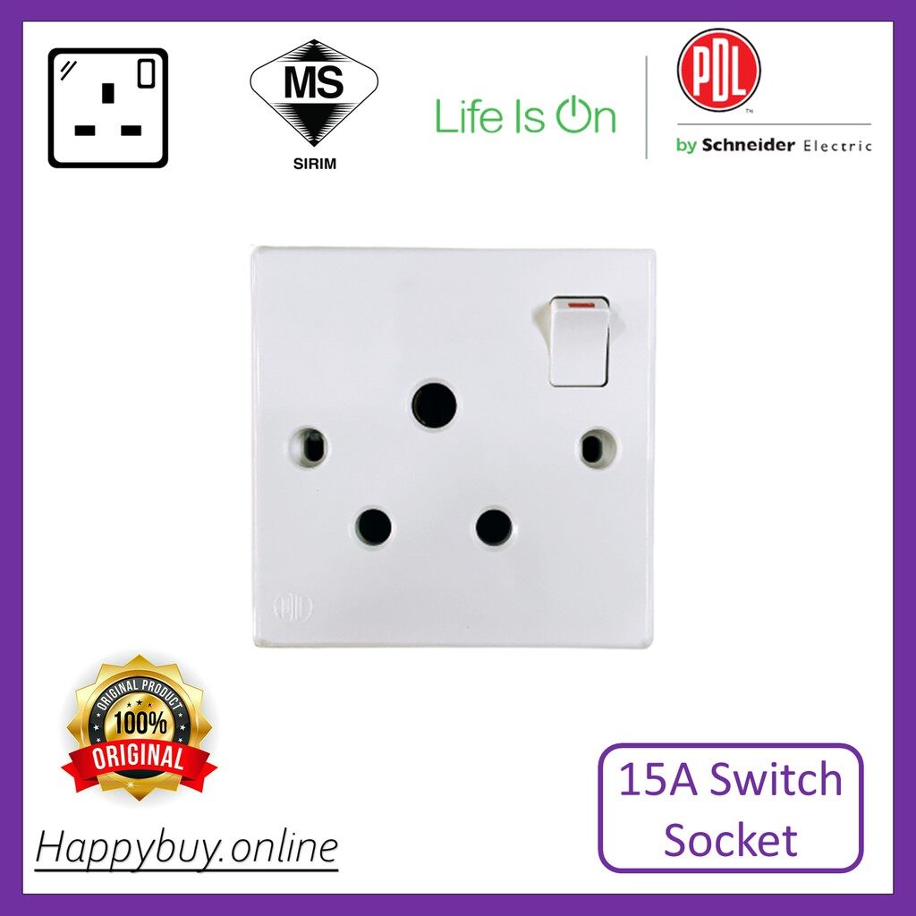 PDL Switch Socket Outlet Socket Home Use Switch With SIRIM Verification ...