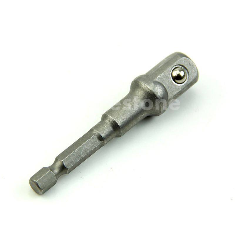 1/4 "Power เจาะ Bit Driver Hex Socket Bar Wrench Adapter Extension ...