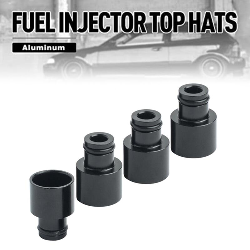 4Pcs Fuel Injector Hat Fuel Nozzle Modified Auto Parts Nozzle Adapter ...