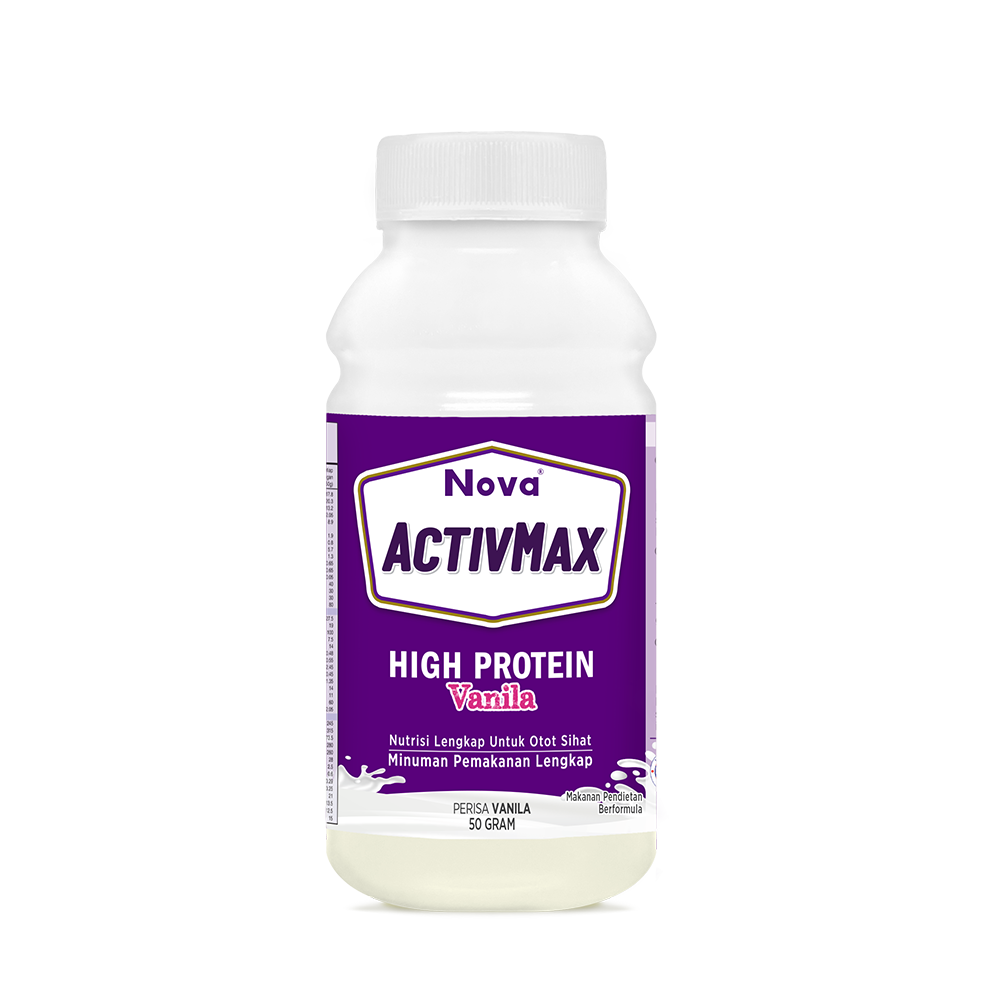Nova Activmax High Protein Vanila Ready To Drink ( 50g ) | Lazada