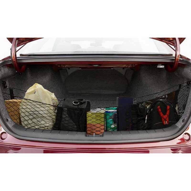 Car Trunk Net Pocket Three Grid Luggage Net Three Grid Three ...