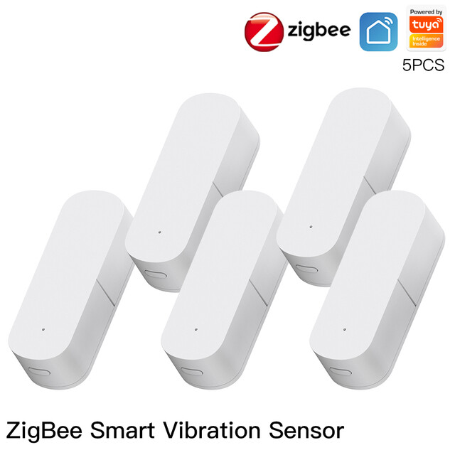 Moes Zigbee Smart Vibration Sensor Detection,Tuya Smart Life APP Notification,Real-Time Motion ...
