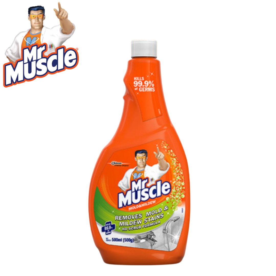 Mr Muscle Mold & Mildew Removes Mold & Mildew Sns No Scrub Formula 500 ...