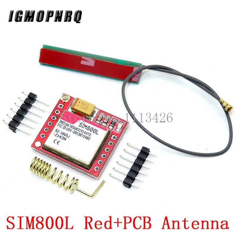 SIM800L GPRS GSM Module Micro SIM Card Core Quad-band TTL Serial Port ...
