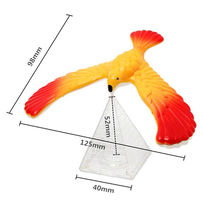1Set Balancing bird + pyramid magic physics science enlightenment kid ...
