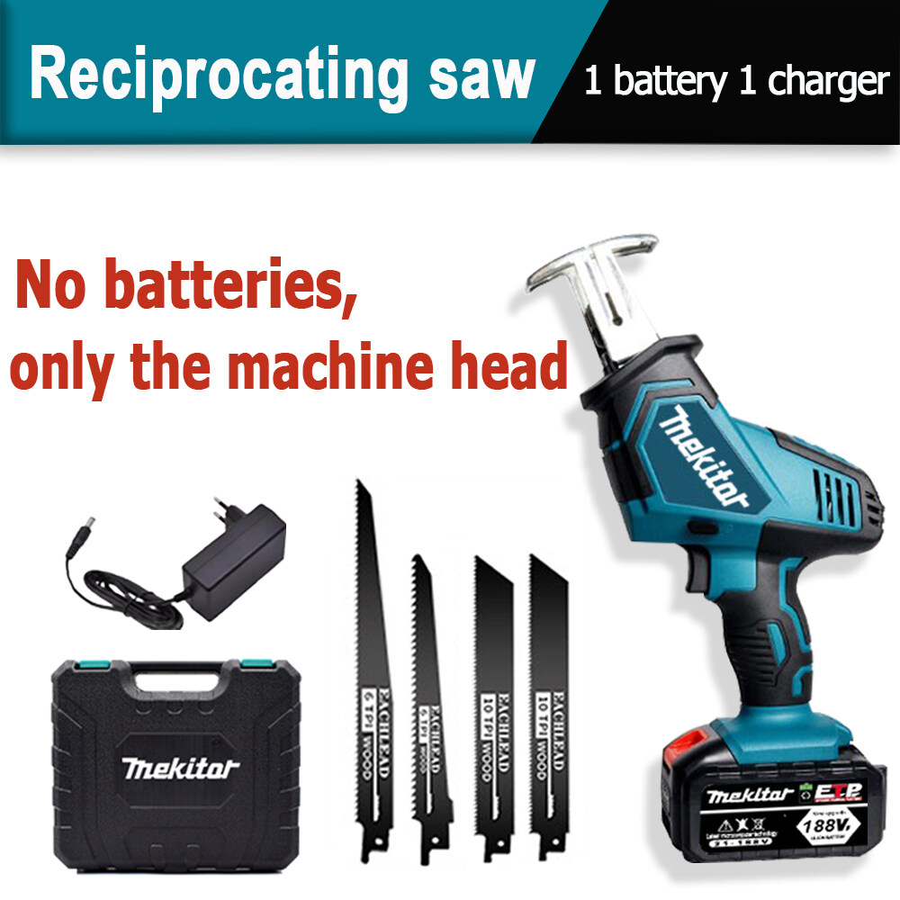 Mekitor reciprocating saw cordless Electric Saber Saw Portable Metal ...