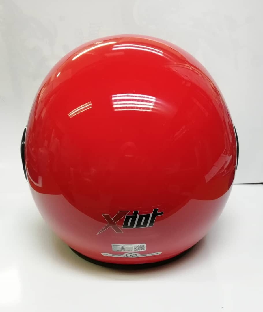 HELMET XDOT G618N COLOUR GREY,BLACK,RED,WHITE,BLUE,SILVER | Lazada