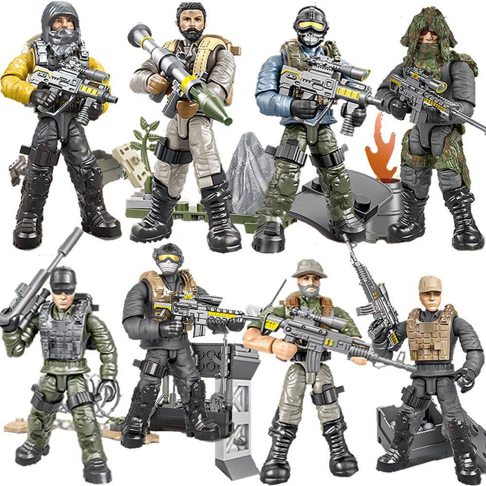 EAURA Plastic Modern Warfare For Children Gift Call of Duty Mini Blocks ...