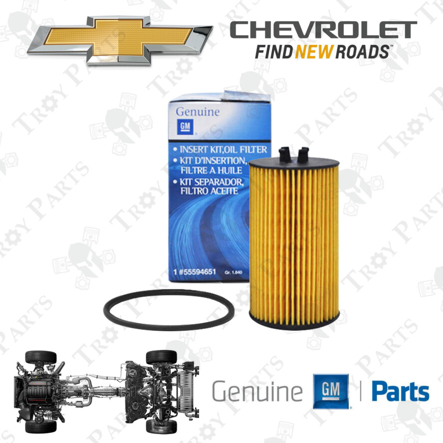 Original Chevrolet Oil Filter for Cruze Orlando Sonic 1.6 ( 1#55594651 ...