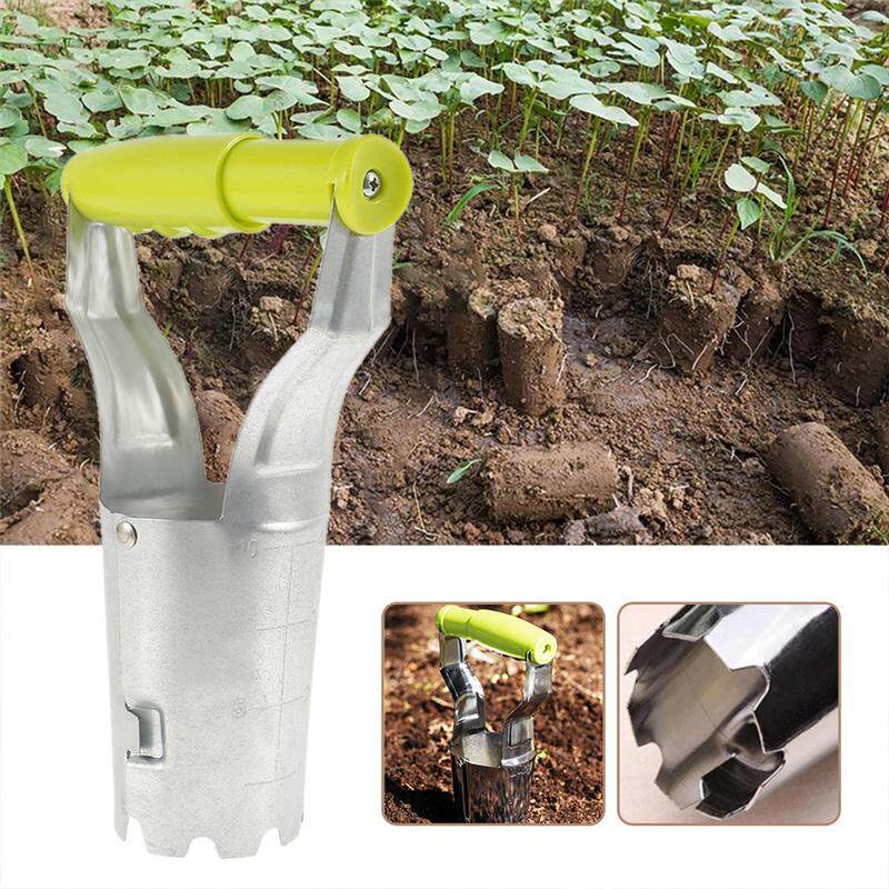 Metal Bulb Planter Handheld Bulb Planter with Spring Handle Automatic ...
