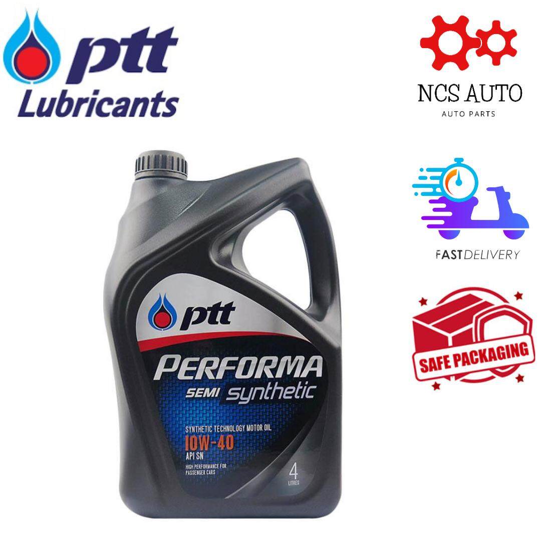 [Thailand] PTT SYNTHETIC ENGINE OIL 4L | Lazada