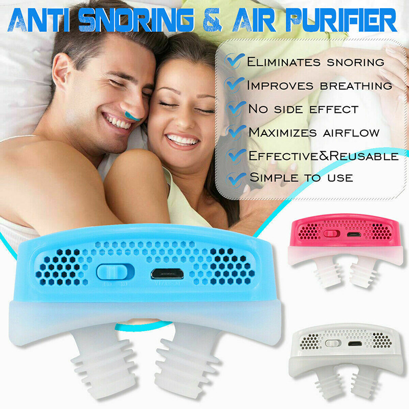 SUTAI Mini CPAP Micro CPAP Nose Anti Snoring Device Sleep Apnea Stop ...