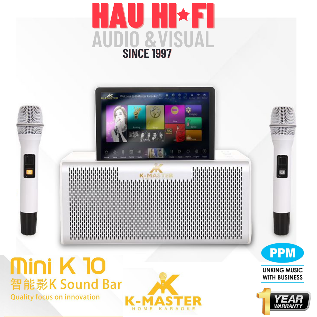 K-MASTER MINI K-10 Soundbar Karaoke System | Lazada