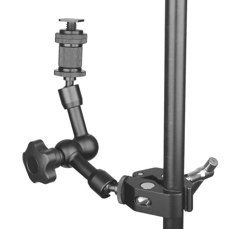 Magic Arm 7 inch Articulating Friction Arm Super Clamp Adjustable Rod ...