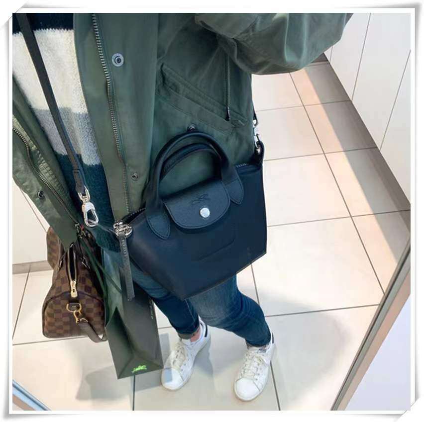 100% original longchamp official store bag L1500 598 mini short handle ...