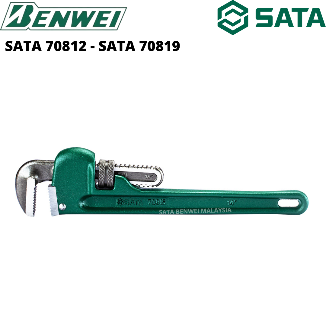 PIPE WRENCH / SATA HEAVY DUTY PIPE WRENCH / SATA HEAVY DUTY GASTON ...