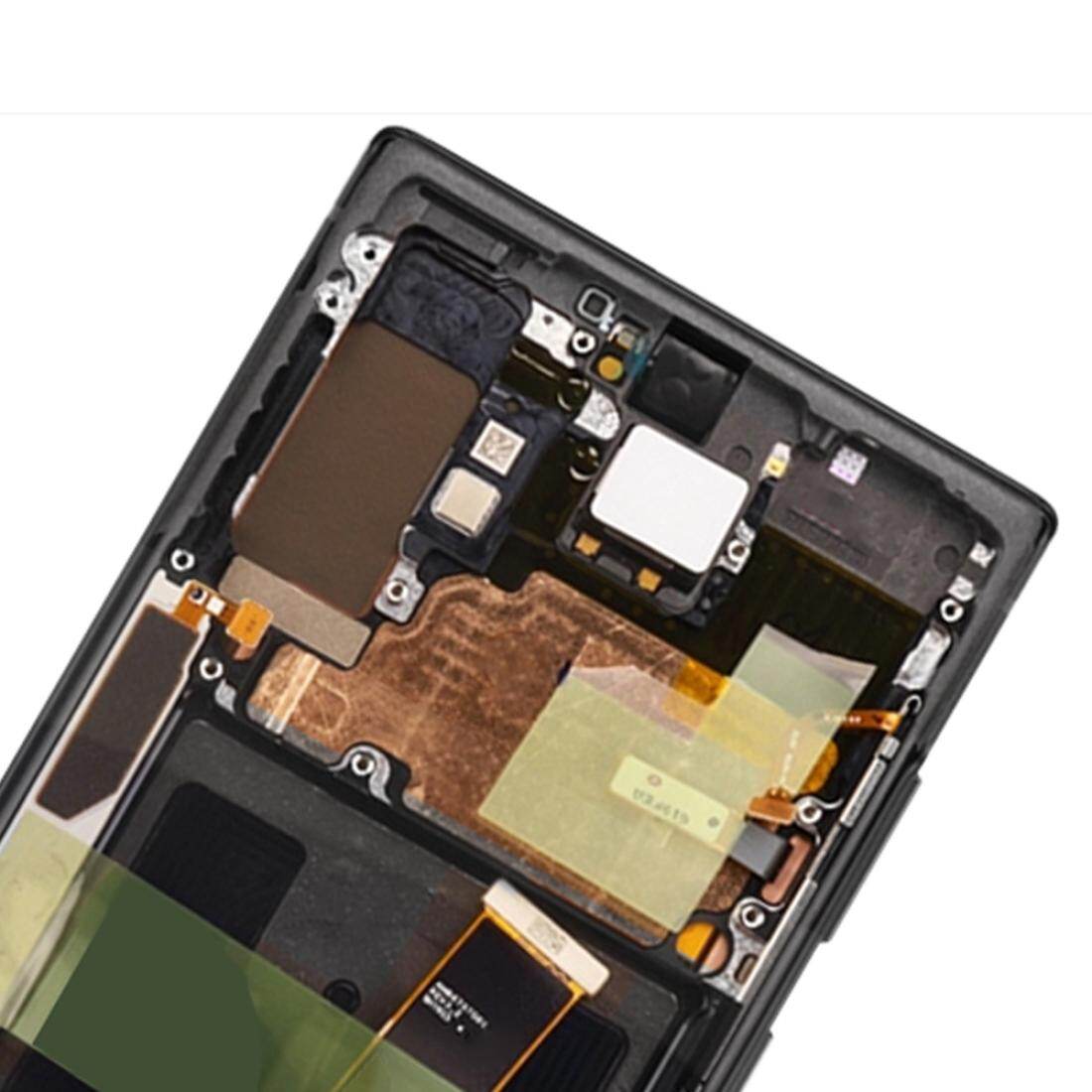 จอLCDแบบดั้งเดิมและDigitizer Full Assemblyพร้อมกรอบสำหรับSamsung Galaxy ...
