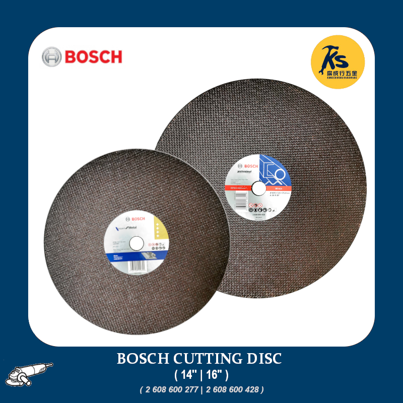 BOSCH CUTTING DISC ( 14'' | 16'' ) | Lazada