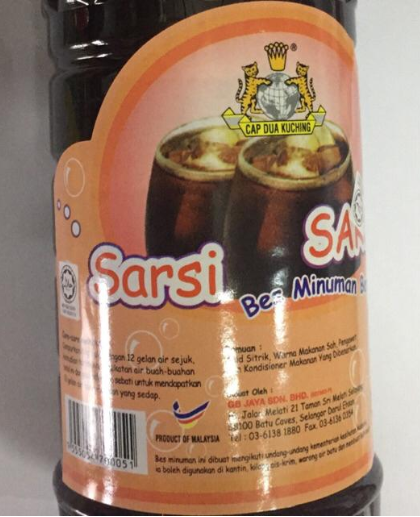 Bes minuman parti sarsi 480gm | Lazada